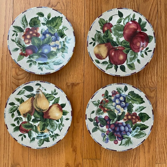 Oneida | Dining | Sakura Casual Dining Salad Dessert Plates Dishes ...